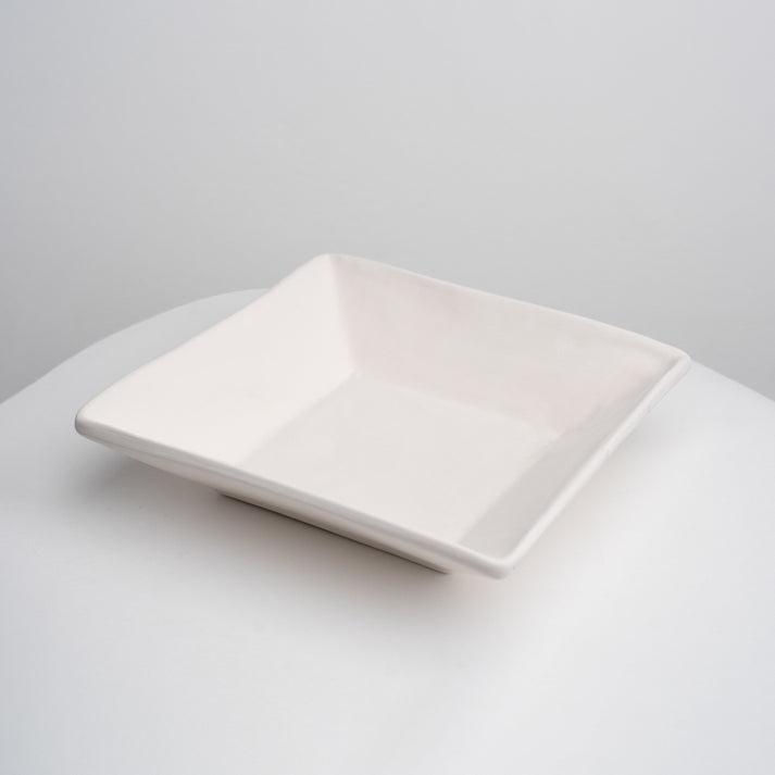 Square Coupe Plate | Crafted Clay South Africa